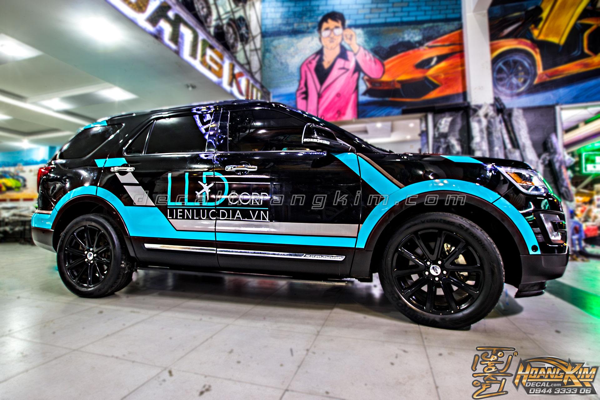 Ford Explorer decal cao cấp