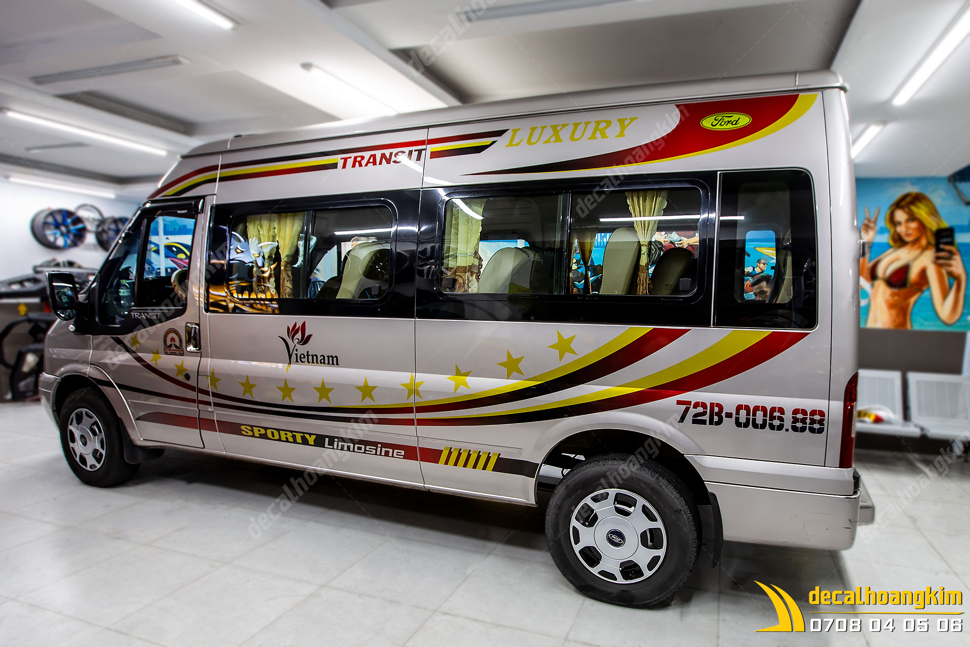 Tem Xe Ford Transit - FTS004