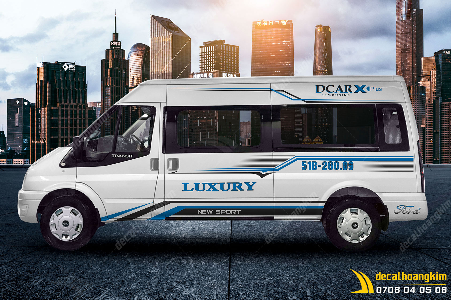 Tem Xe Ford Transit - FTS094