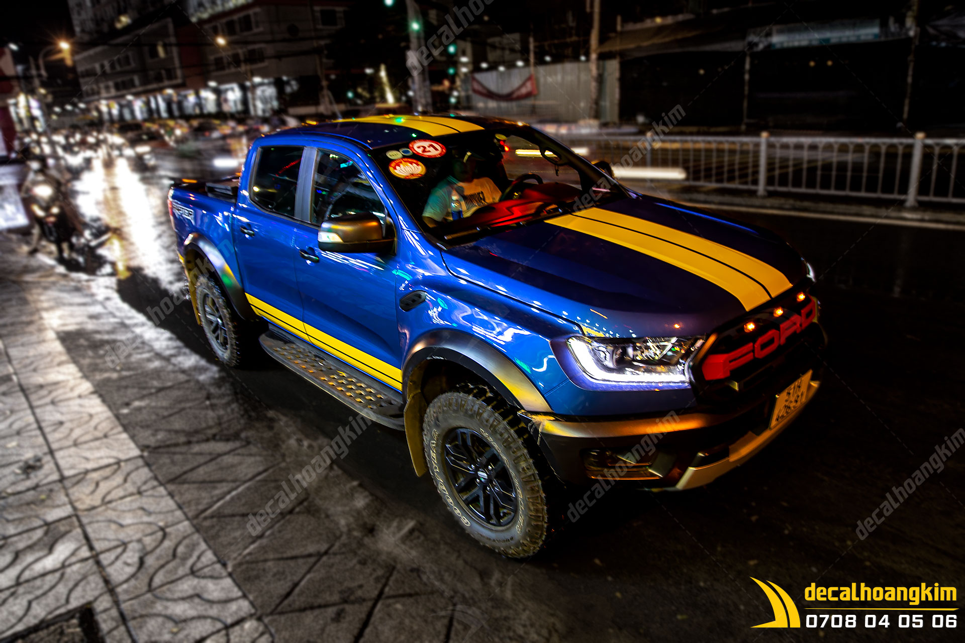 Tem Xe Ford Ranger Raptor - FRA200