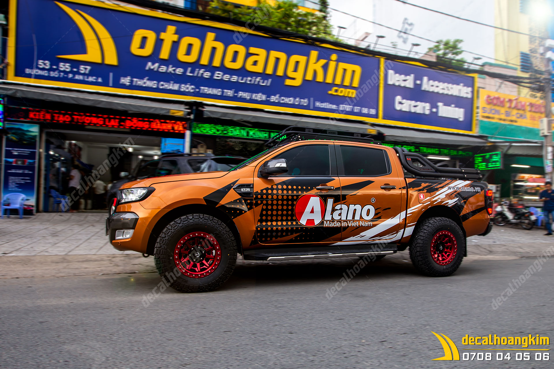 Tem Xe Ford Ranger Raptor - FRA102